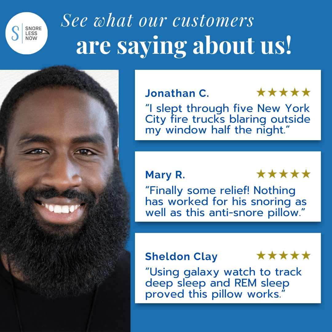 Posiform Anti-Snore Pillow by SnoreLessNow